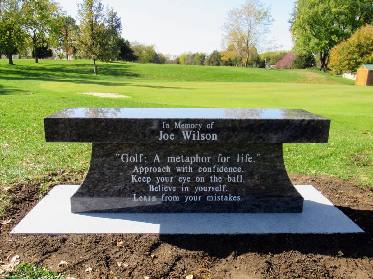 Benches - Speidell Monuments