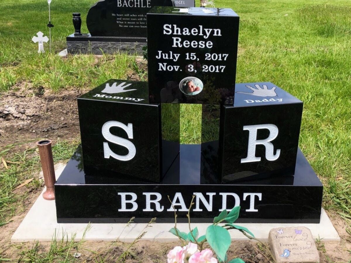 Child & Infant - Speidell Monuments