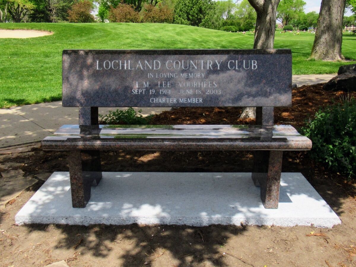 Benches - Speidell Monuments