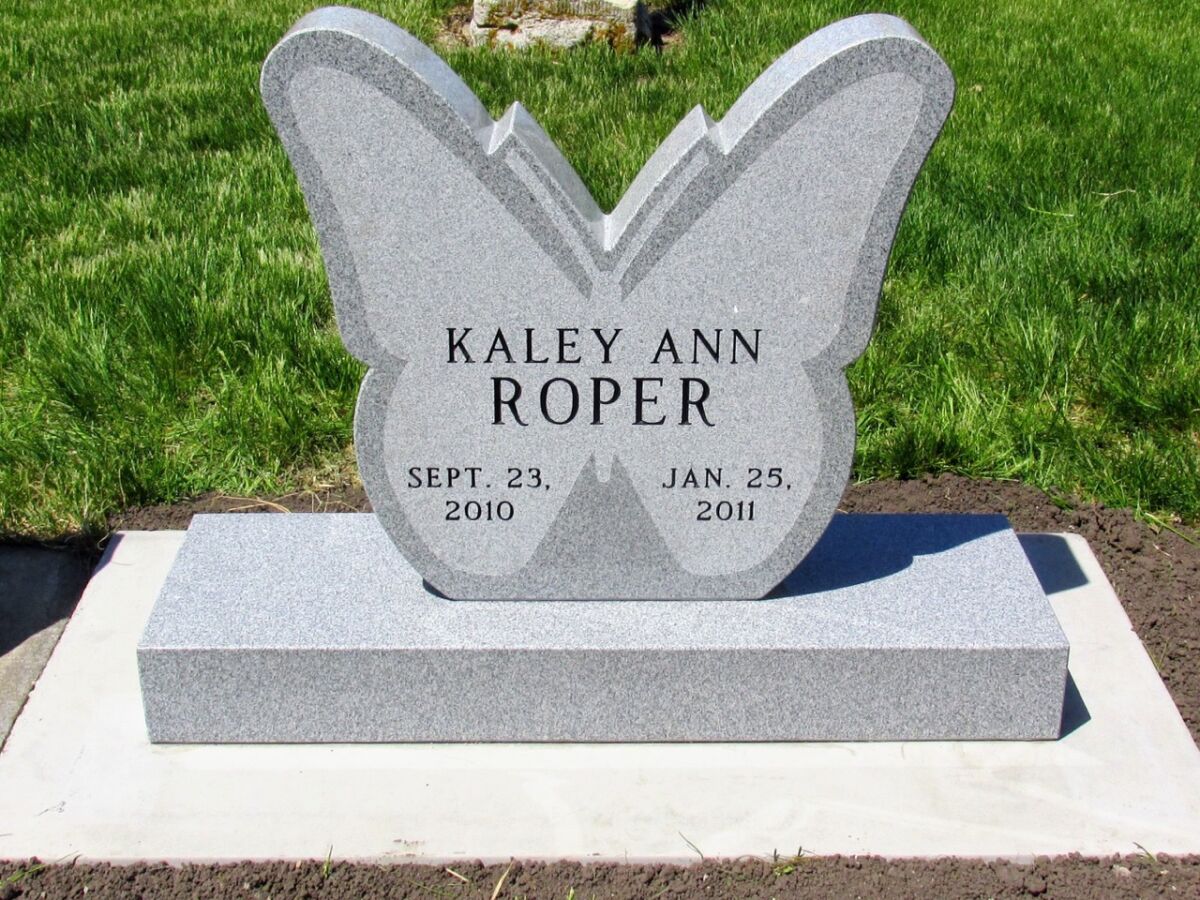 Child & Infant - Speidell Monuments