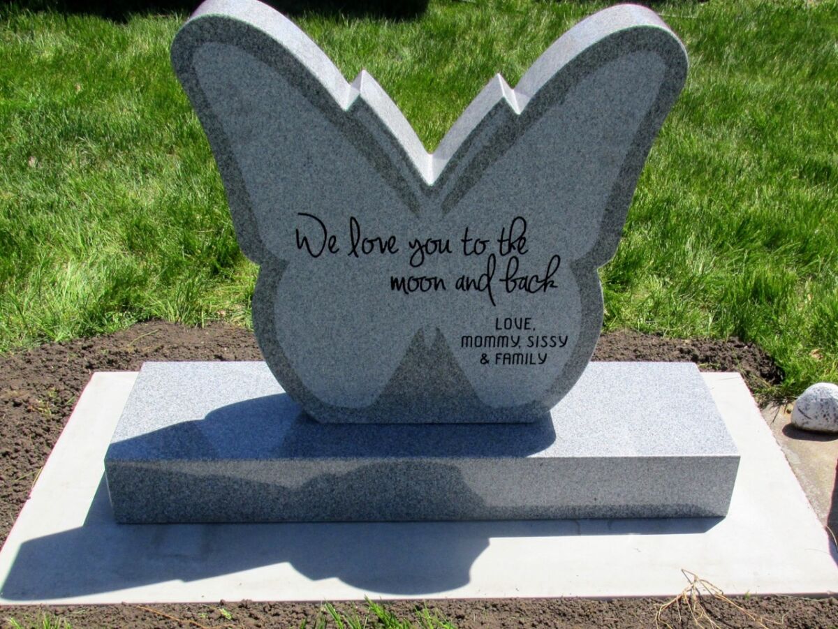 Child & Infant - Speidell Monuments